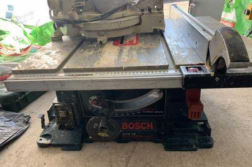 Распиловочный станок bosch gts 10 professional