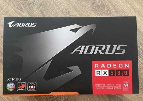 Видеокарта gigabyte aorus Radeon RX 580 8Gb