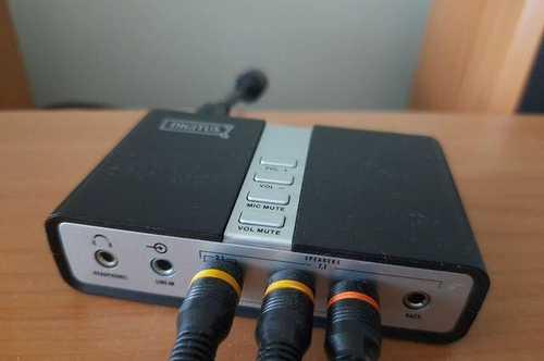 Внешняя звуковая карта Digitus USB SurroundBox 7.1