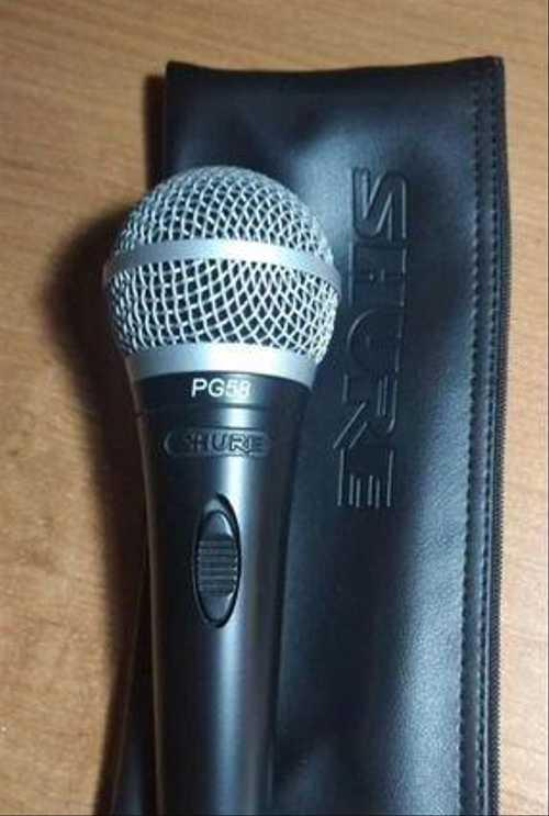Динамический микрофон shure PG58 XLR