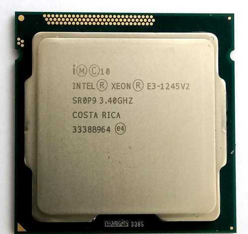 Xeon E3-1245 v2 LGA1155 полный аналог i7-3770