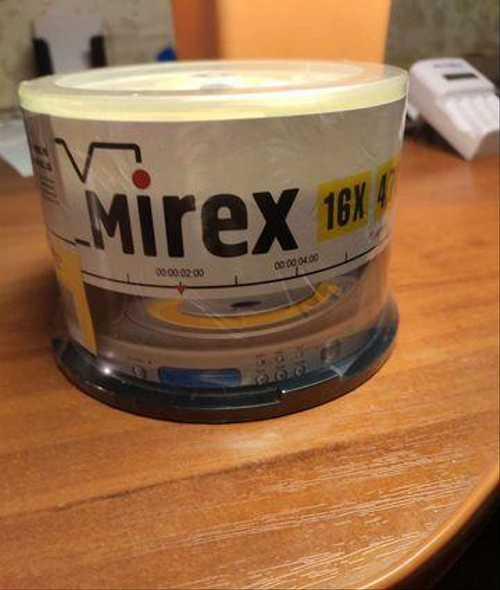 Болванки DVD-R Mirex 50шт