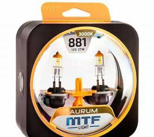 Галогенные лампы H27/2 MTF Aurum (881) 3000K