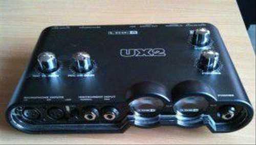 Line 6 ux2 звуковая карта