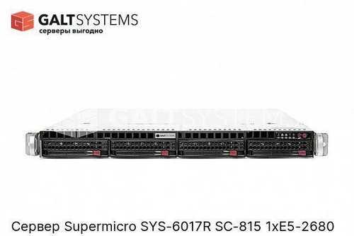 Сервер Supermicro SYS-6017R SC-815 1xE5-2680 8GB