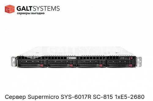 Сервер Supermicro SYS-6017R SC-815 1xE5-2680 8GB