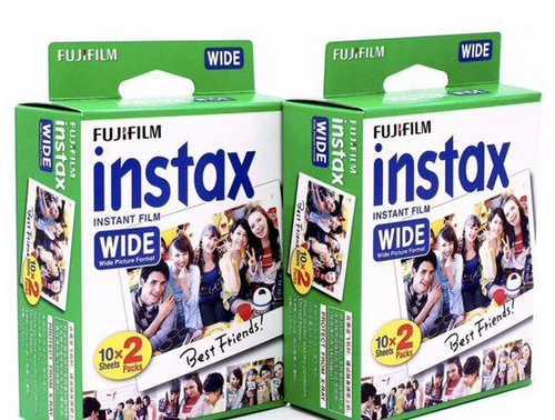 Картридж кассета Fujifilm Instax Wide Film 20 шт