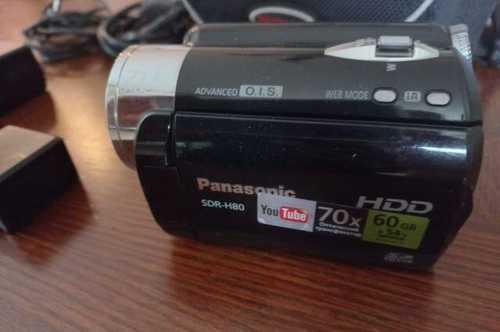 Портативная видеокамера Panasonic SDR-H80