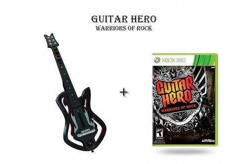 Гитара Guitar Hero Warrirors Of Rock для Xbox 360