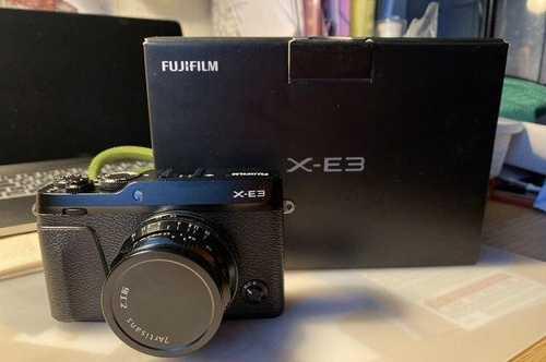 Fujifilm x-e3 Fujinon xf 18-55 7artisans 35mm 1.2F