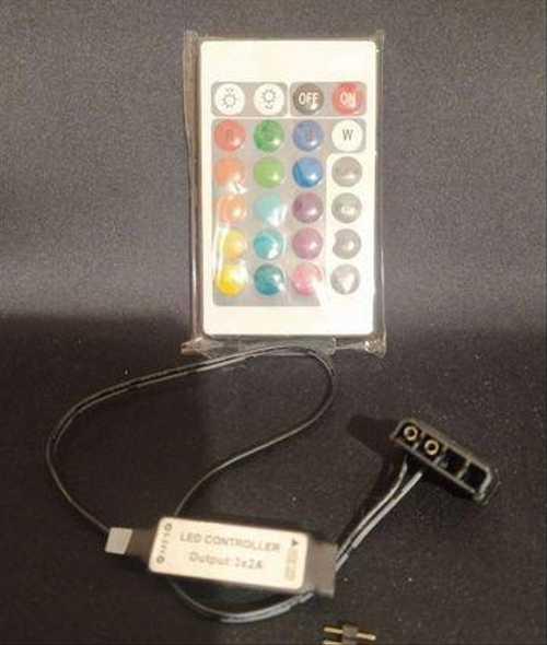 RGB-контроллер с пультом и RGB-хаб