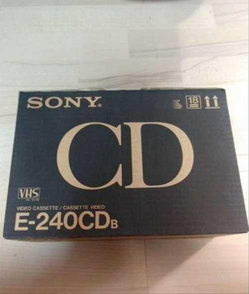 Видео кассеты Sony cd