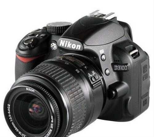 Фотоаппарат Nikon D3100 Kit 18-55 VR Black