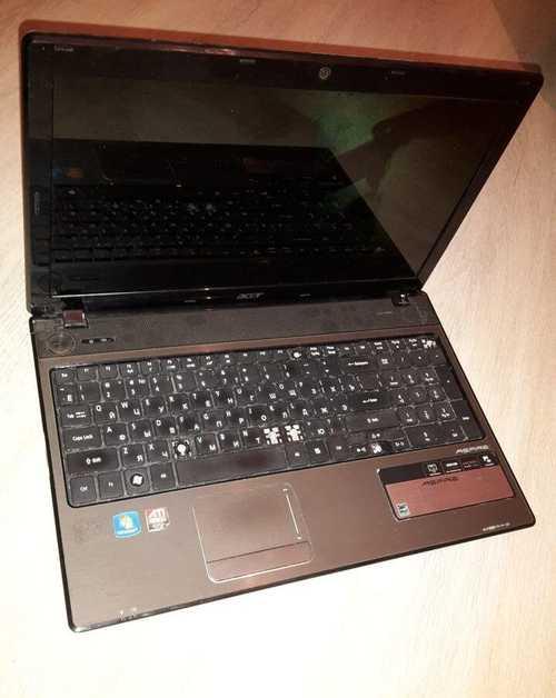 15,6" Ноутбук Acer 5741G / core i3 / на запчасти