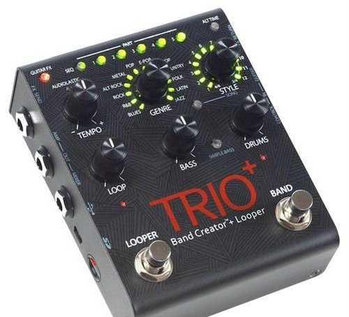 Педаль для гитары Digitech Trio+