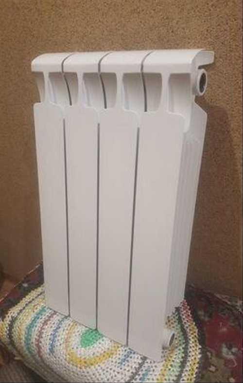 Биметаллический радиатор rifar monolit 500 4 секци