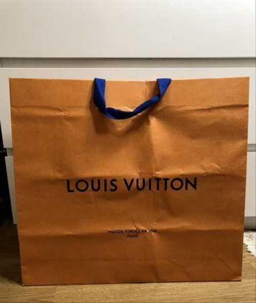 Большой пакет Louis Vuitton оригинал упаковка