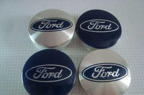 Заглушки на литые диски Форд 54мм,56мм,60мм
