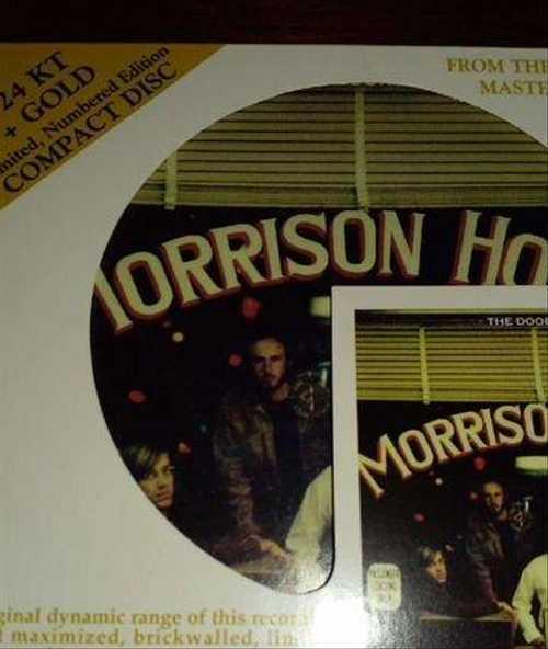 CD The Doors 70"Morrison Hotel"(USA, 24Kt Gold)