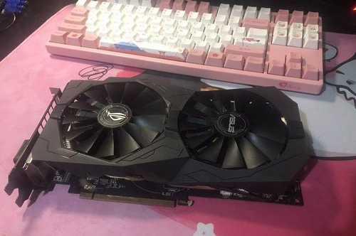 Видеокарта Asus Rog Strix RX570 4 gb