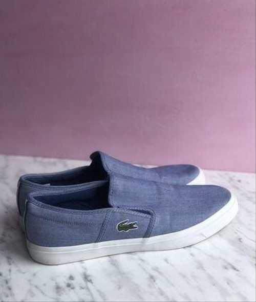 Мужские слипоны Lacoste р. 40,5