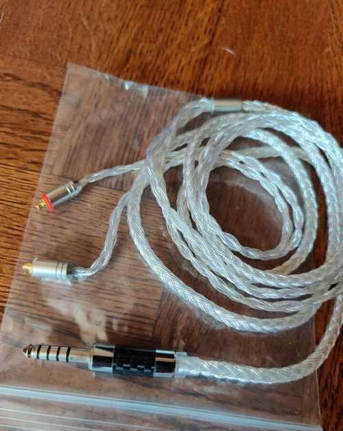 Балансный кабель 4.4 пентакон. mmcx yinyoo