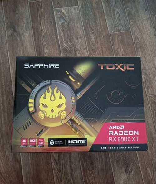 Видеокарта Sapphire toxic AMD Radeon rx 6900xt