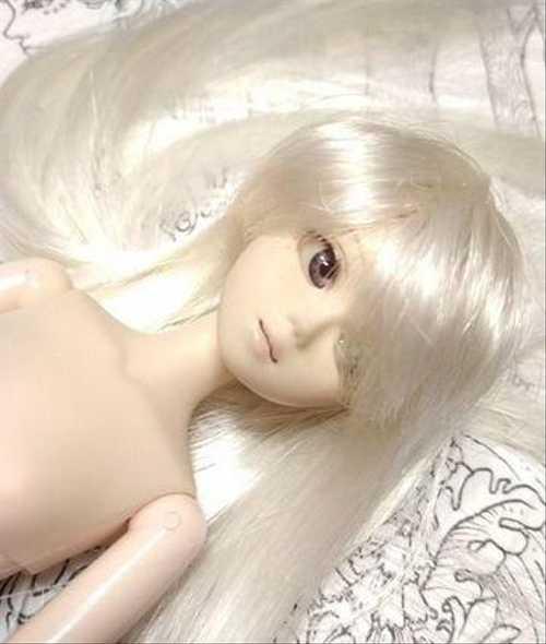Кукла обитсу obitsu 25 см, Гретель, белые волосы