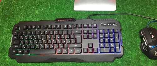 Клавиатура игровая KD-613+Игровая Мышка (Б 262)