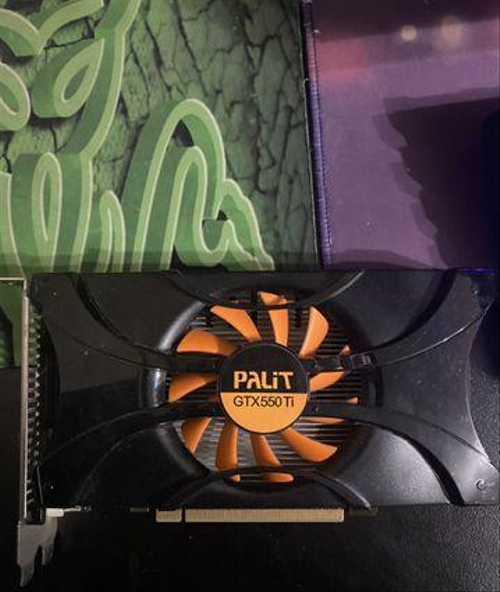 Видеокарта palit gtx550ti