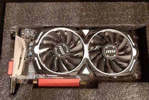 Видеокарта MSI Armor RX580 4GB