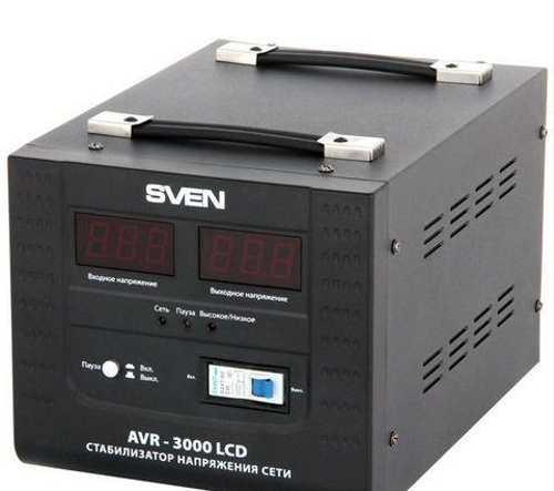 Стабилизатор Sven AVR 3000 lcd