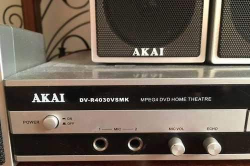 Домашний кинотеатр akai DV-R4030vsmk