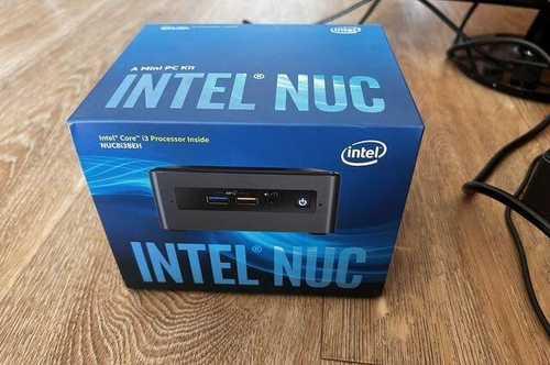 Мини-компьютер intel NUC 8i3BEH i3-8109 8гб SSD512
