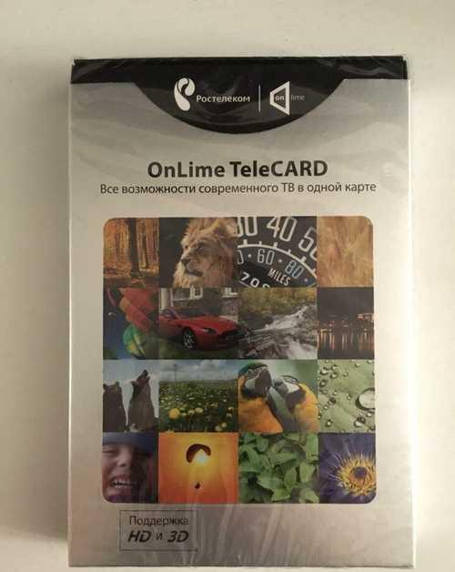 Onlime telecard / онлайм Телекард