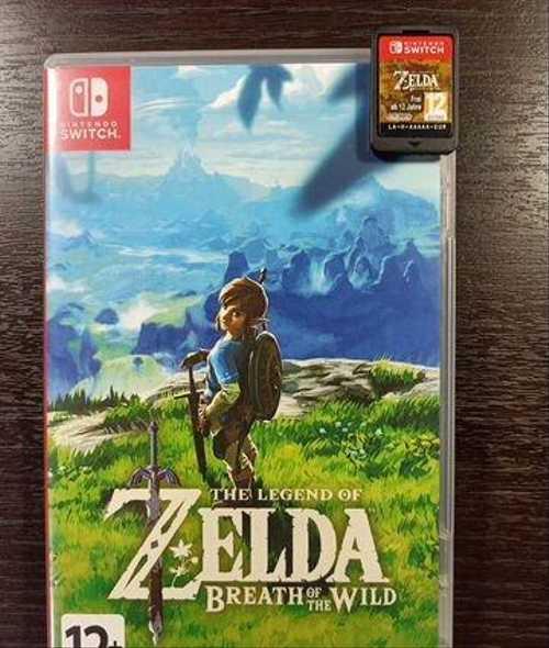 The Legend of Zelda: Breath of the Wild + nfc метк