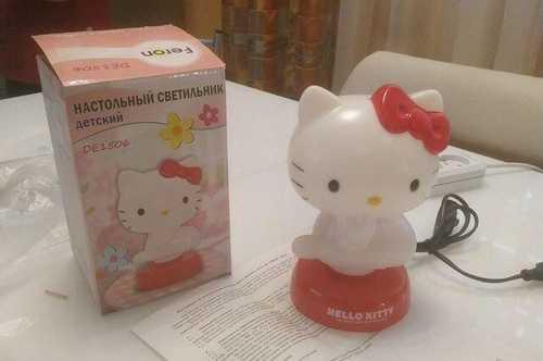 Ночник-светильник детский Hello Kitty
