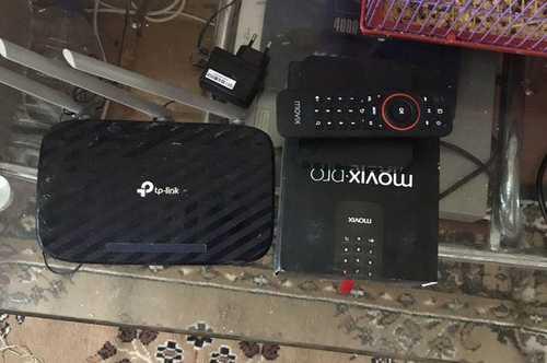 TV приставка и wifi роутер домру