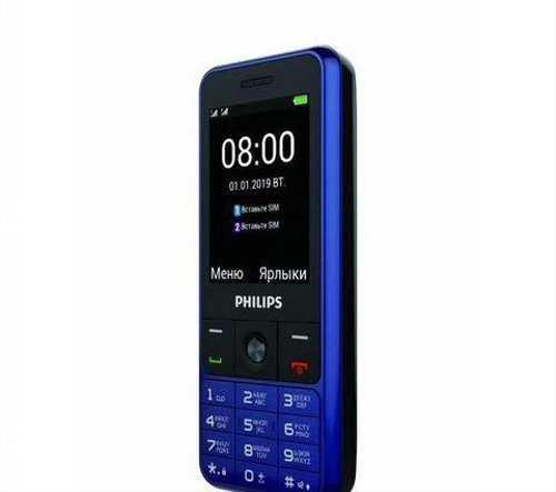 Philips Xenium E182 Blue