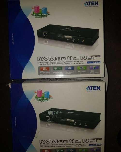 KVM Aten CN8000 удалённое управление компьютером и