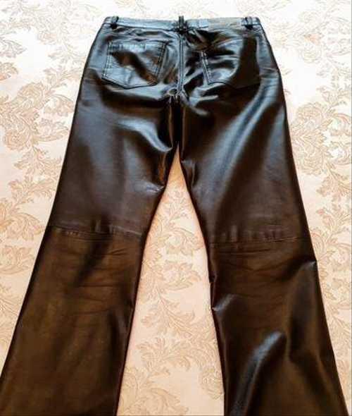 Продам в хорошем состоянии кожаные брюки