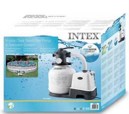 Хлоргенератор с песочным фильтром Intex, 26676