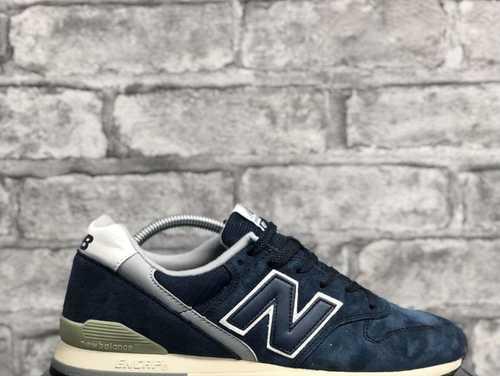 Кроссовки NB 996 Blue замшевые