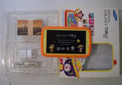 Детский планшет Samsung Galaxy Tab 3 Kids SM-T2105
