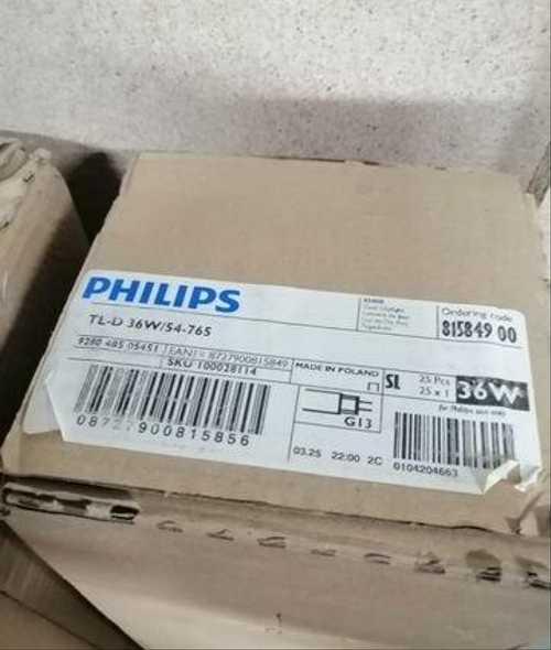 Лампа Philips TL-D