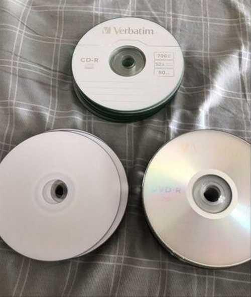 Диски DVD-R и CD-R