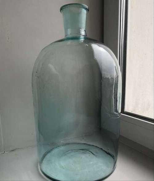 Бутылка стеклянная 12 литров