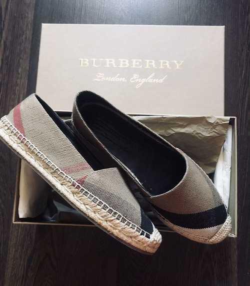Эспадрильи Burberry