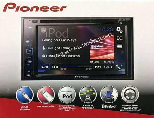 Pioneer AVH-290BT 2din 6.2"Мультимедийная система