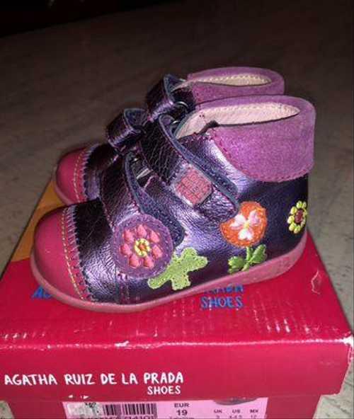Ботинки Agatha Ruiz de la Prada 19 размер